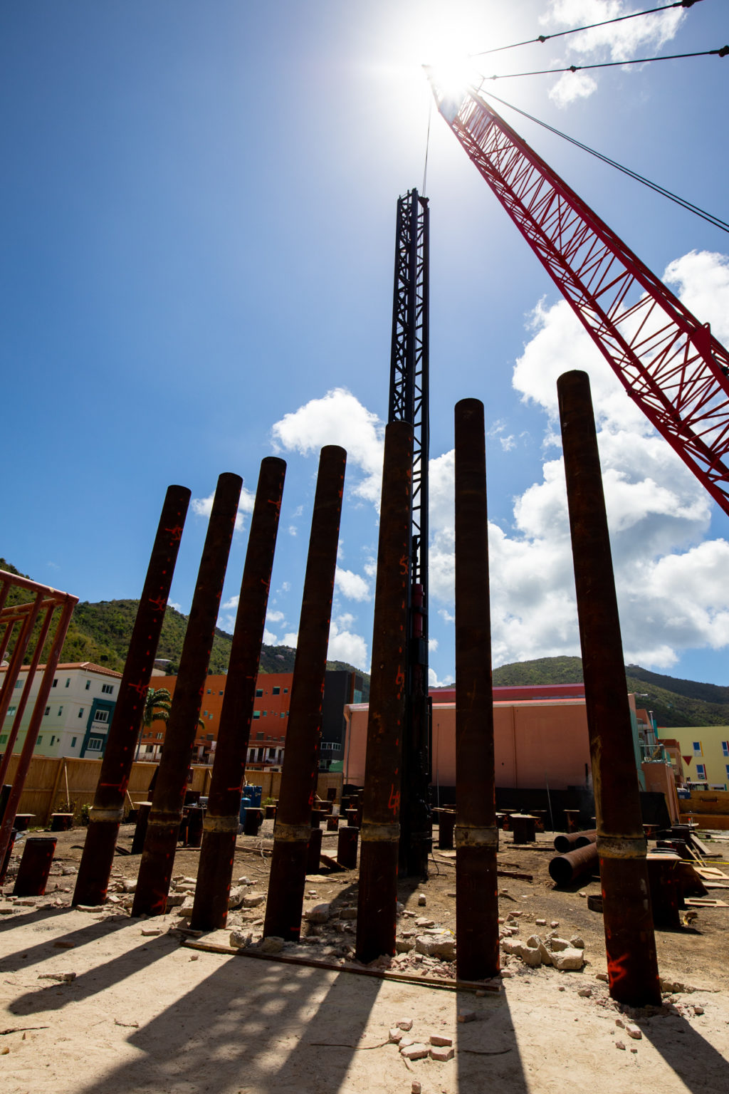 83-Pile Commercial Building Project Completed - Meridian Construction ...